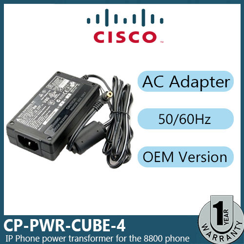 CP-PWR-CUBE-4 IP Phone | Cisco | Power Transformer for the 8800 Phone ...