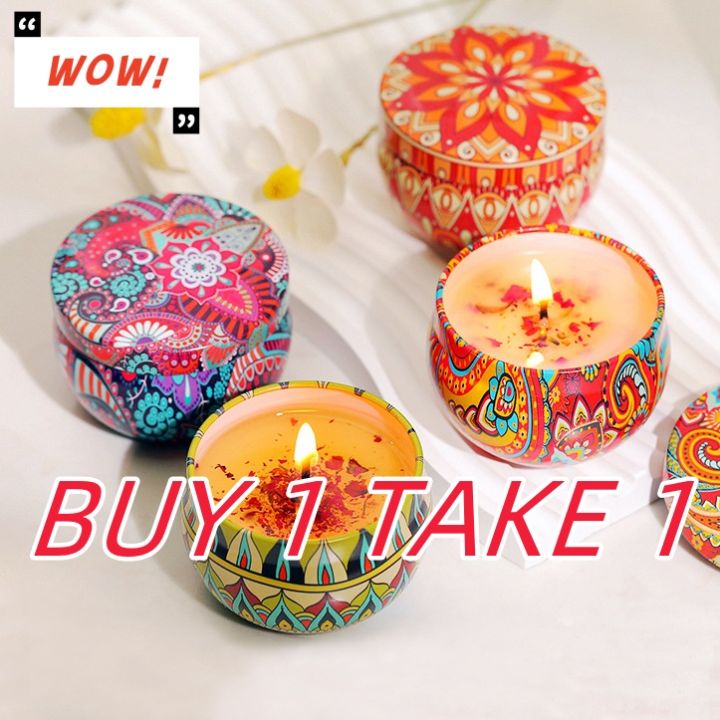 【BUY 1 TAKE 1】Scented Candles Soy Scented Candle Home Fragrance ...