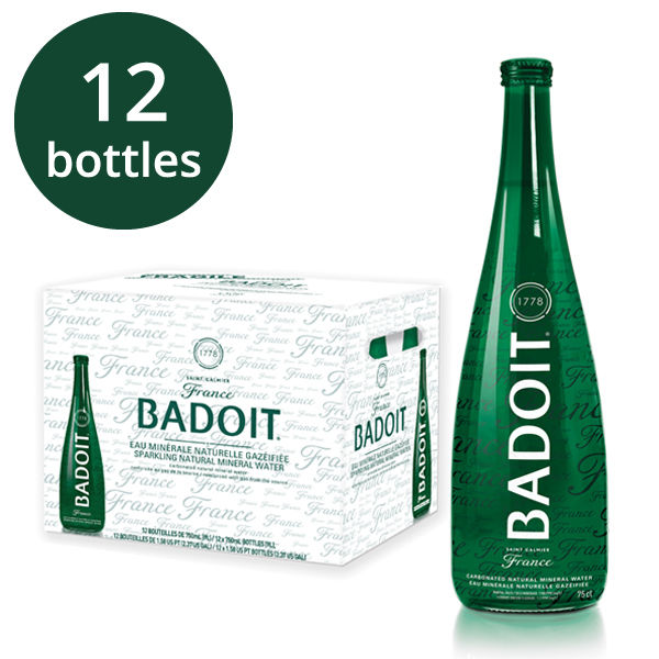 Badoit Sparkling Natural Mineral Water 12 x 750mL | Lazada PH