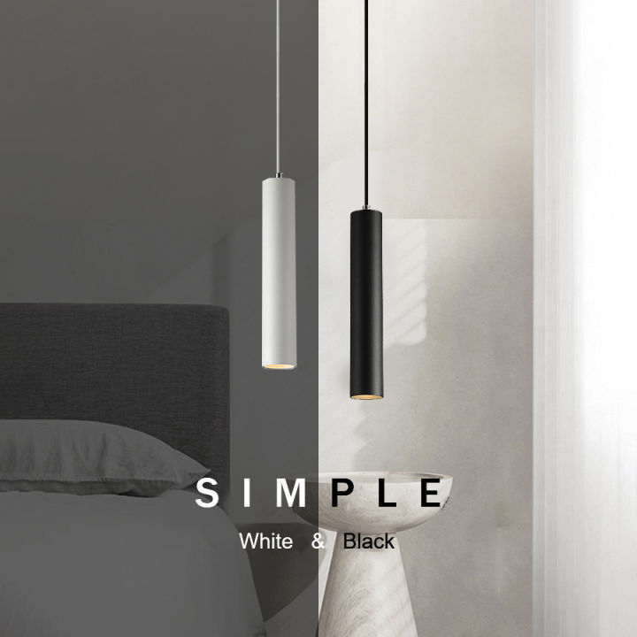 LED Pendant Light Modern Simple Aluminum Hanging Light Adjustable ...