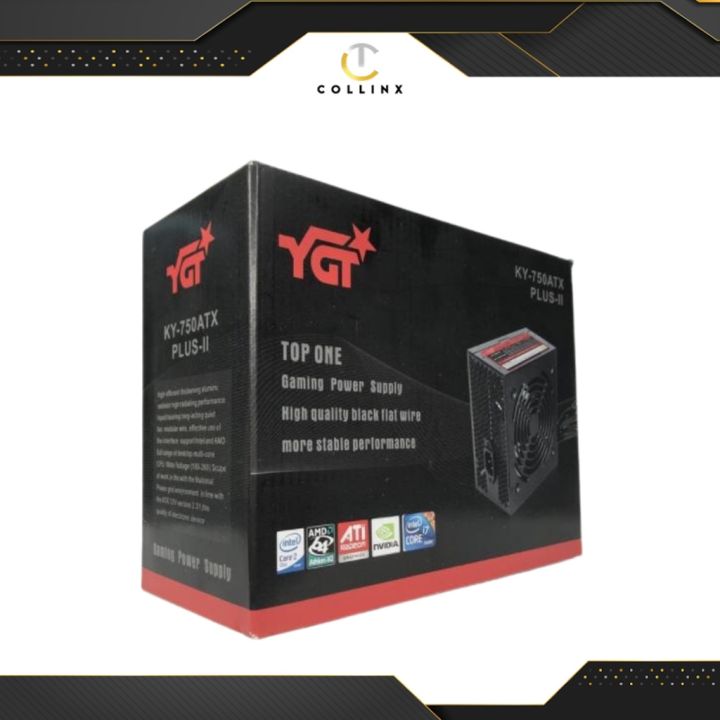 750W YGT Top One Plus II KY-750 Power Supply | PSU for CPU PC Desktop ...