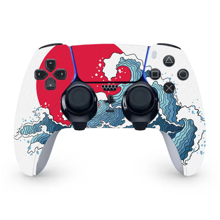 【Wireless】 custom design protective cover sticker for ps5 dualsense ...
