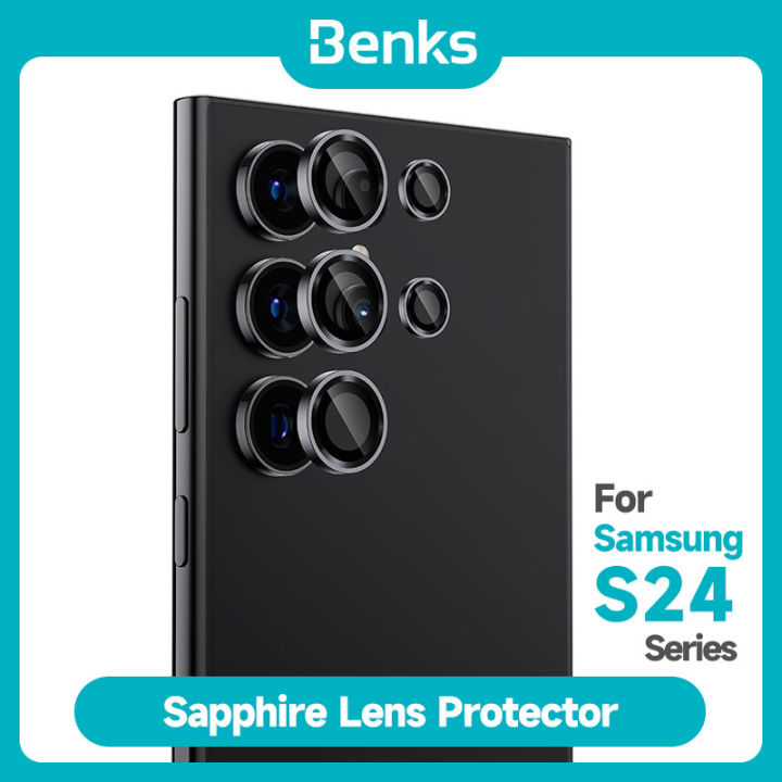 Benks Sapphire Camera Lens Protector for Samsung S24 Ultra S24+ HD ...