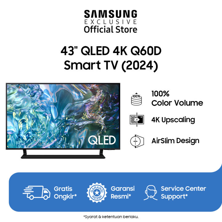 Samsung 75" QLED 4K Q60D Smart TV | 100% Color Volume Quantum Dot ...
