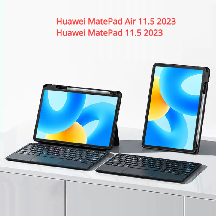 Detachable Magnetic Wireless Bluetooth Touchpad Keyboard Case for ...