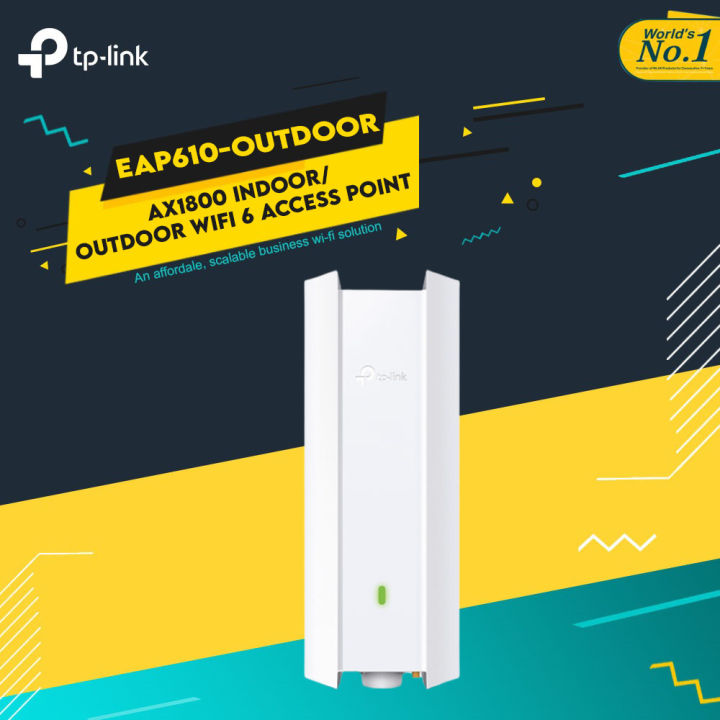 tp-link EAP610-Outdoor AX1800 Indoor/Outdoor WiFi 6 Access Point | Omada Cloud SDN | Omada Cloud ...