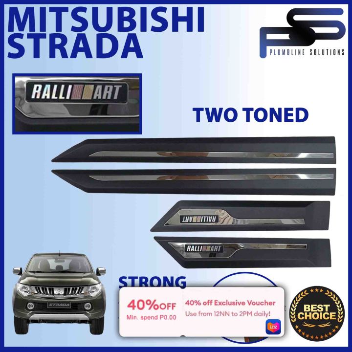 Side Body Moulding for Mitsubishi Strada 2015 2016 2017 2018 2019 2020 ...