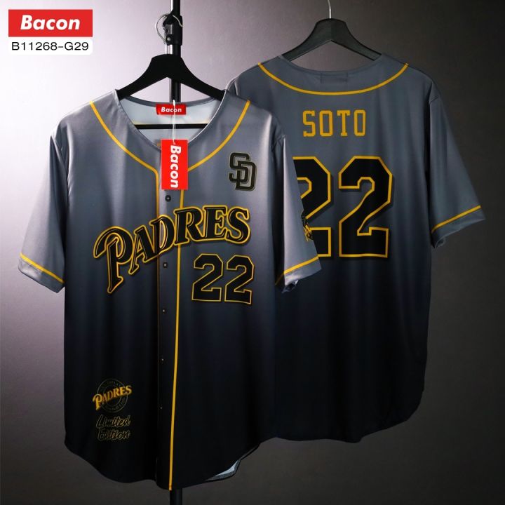 เสื้อแฟชั่น เสื้อกีฬา เสื้อบาส PADRES 22 | Lazada.co.th