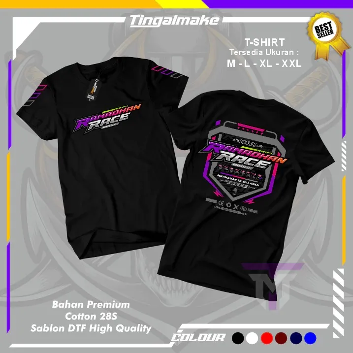 Baju Distro Ramadhan Race New Artikel 2025 - 1446 H Racing Marhaban Ya ...