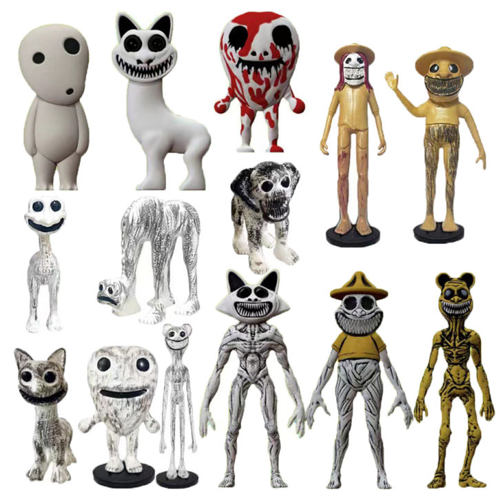 6/8pcs Zoonomaly Action Figures Zoonomaly Horror Game Figuras Models ...