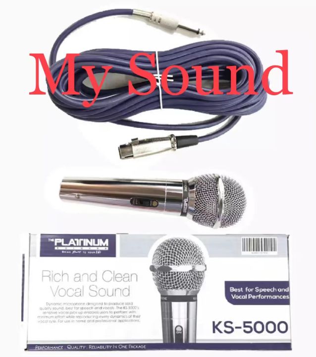 Platinum dynamic microphone(Assorted)/Tested before ship out | Lazada PH
