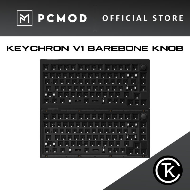 Keychron V1 Barebone Knob | Hotswappable Mechanical Keyboard | PCMOD x ...