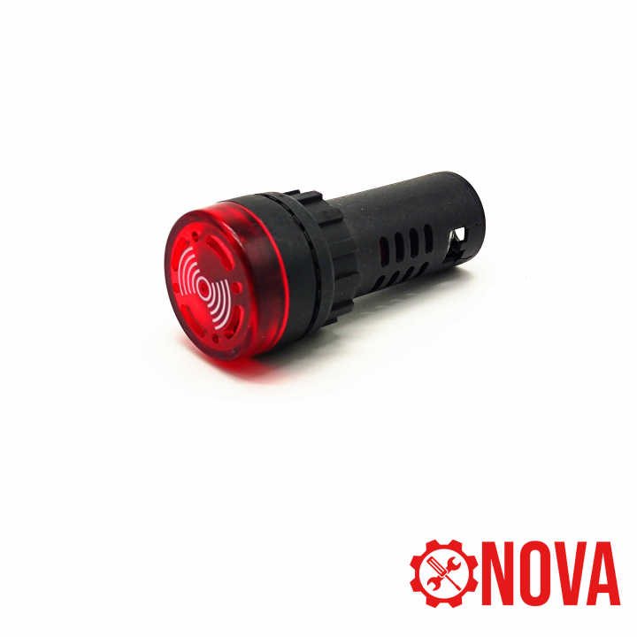 Panel Board Buzzer 22mm with Red Light Indicator | Lazada PH