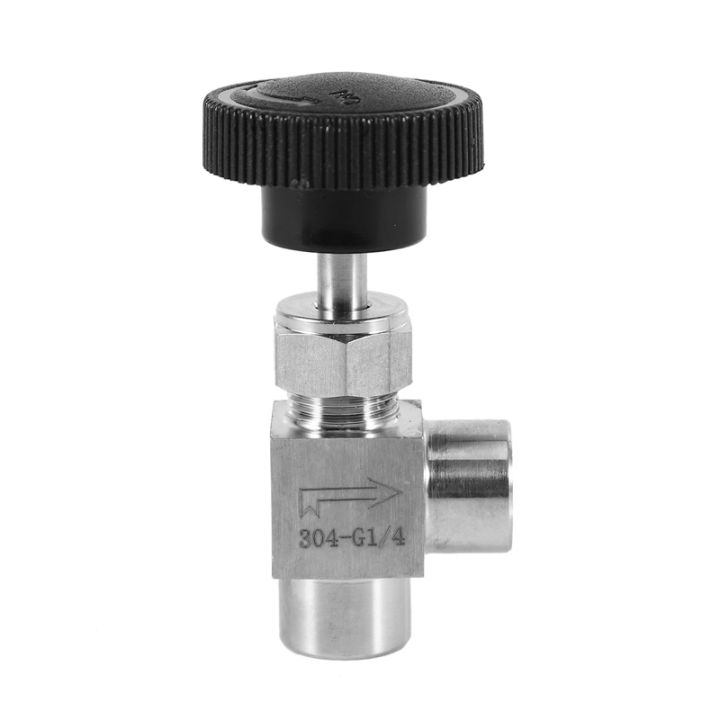 (FNMT) Needle Valve Adjustable Needle Valve 1/4 Inch Right Angle Female ...