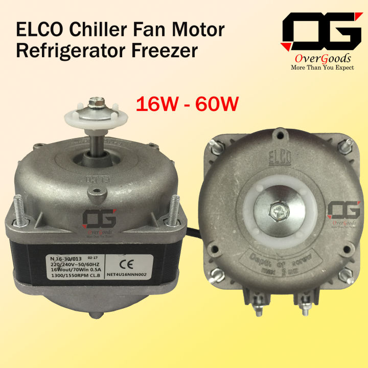 Refrigerator Fan Motor 16w-60w EURO TYPE / CHILLER / FREEZER / FRIDGE ...