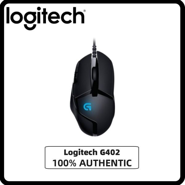 Logitech G402 Hyperion Fury Wired Gaming Mouse, 4,000 Dpi, 8 ...