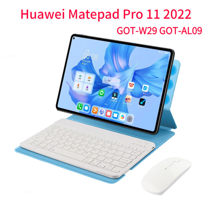 Magnetic Wireless Bluetooth Keyboard Mouse Case for Huawei Matepad Pro ...