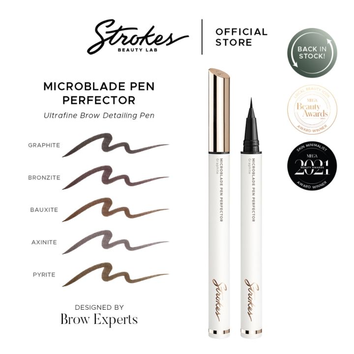 Strokes Microblade Pen Perfector [ Ultra-fine Brow Detailing Pen ...