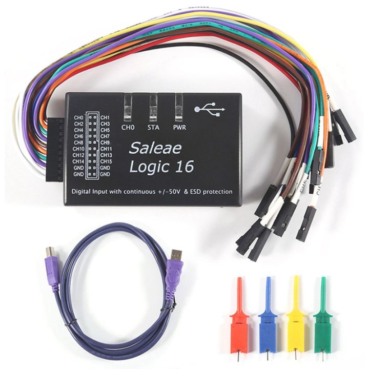 Logic USB Logic Analyzer Channel Analyzer Multi-System Analyzer for ...