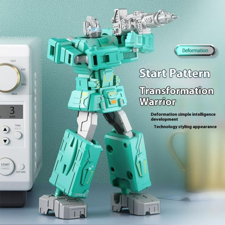 2 In1 Deformed Robot Pen Robot Deformation Action Figure Model Toys ...