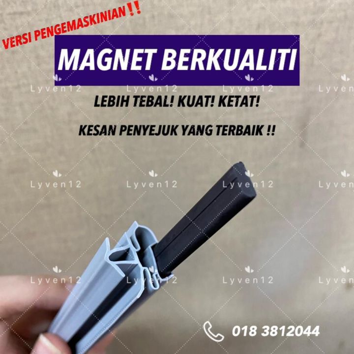 MIDEA-MDRT384MTB30 REFRIGERATOR DOOR GASKET/GETAH PINTU PETI SEJUK ...