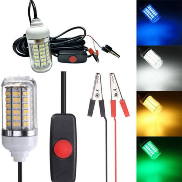 LED Fishing Light Underwater Fish Finder Lamp Attracts Accessories for ...