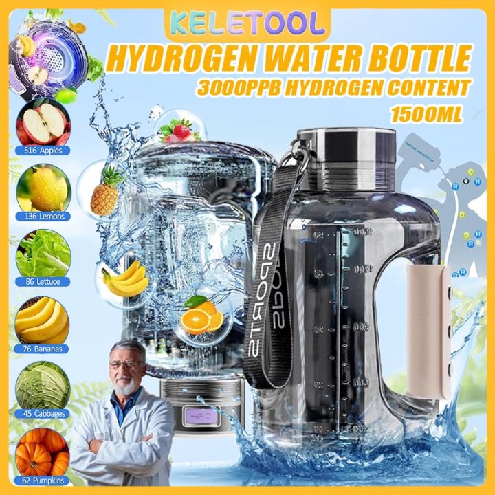 1500ML hydrogen generator water filter alkaline generator rich ...