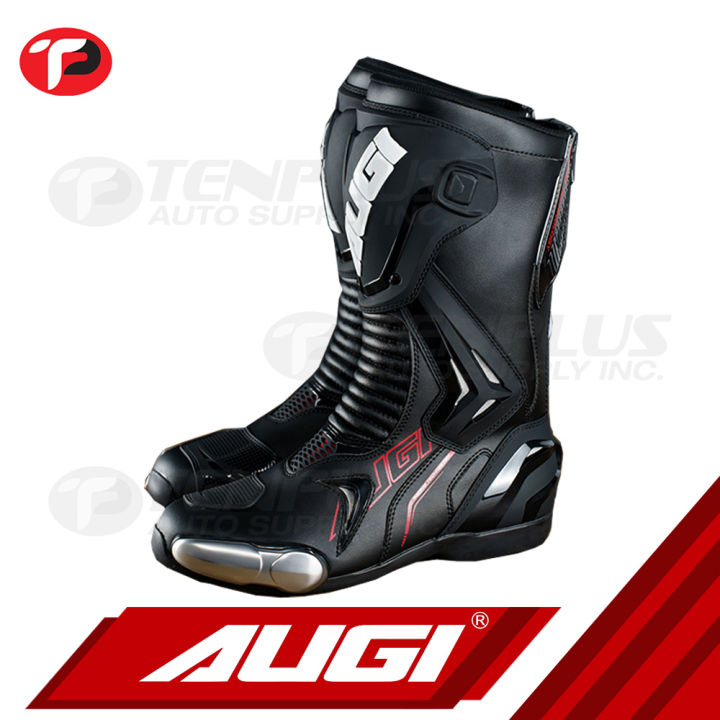 AUGI Racing Boots AR-3 Black | Lazada PH