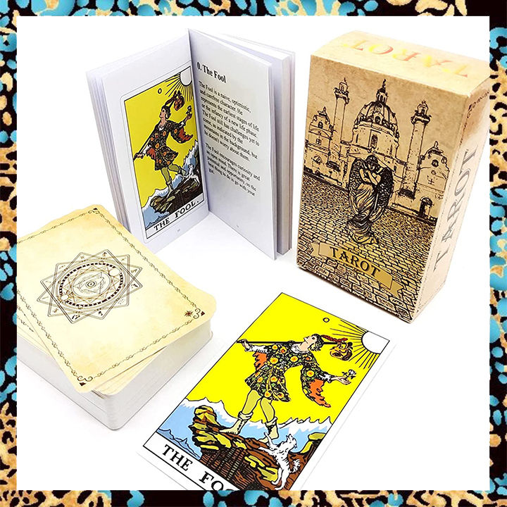 78 Original Tarot Card Deck with Guide Book for Beginners | Standard ...