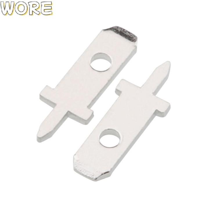 WORE 50pcs 2.8 Inserts Plug Spring Terminal PCB Solder Lug Thickness 0 ...