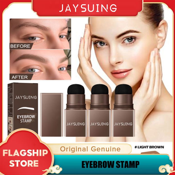 Jaysuing คิ้วแสตมป์ปั๊มคิ้วมายากลกันน้ำติดทนนานสี Peralatan Rias ตาแบบนำกลับมาใช้ใหม่ได้ดินสอ ...