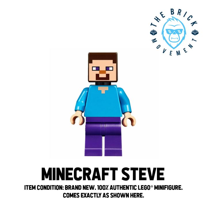 LEGO® MINECRAFT Steve Minifigure | Lazada PH