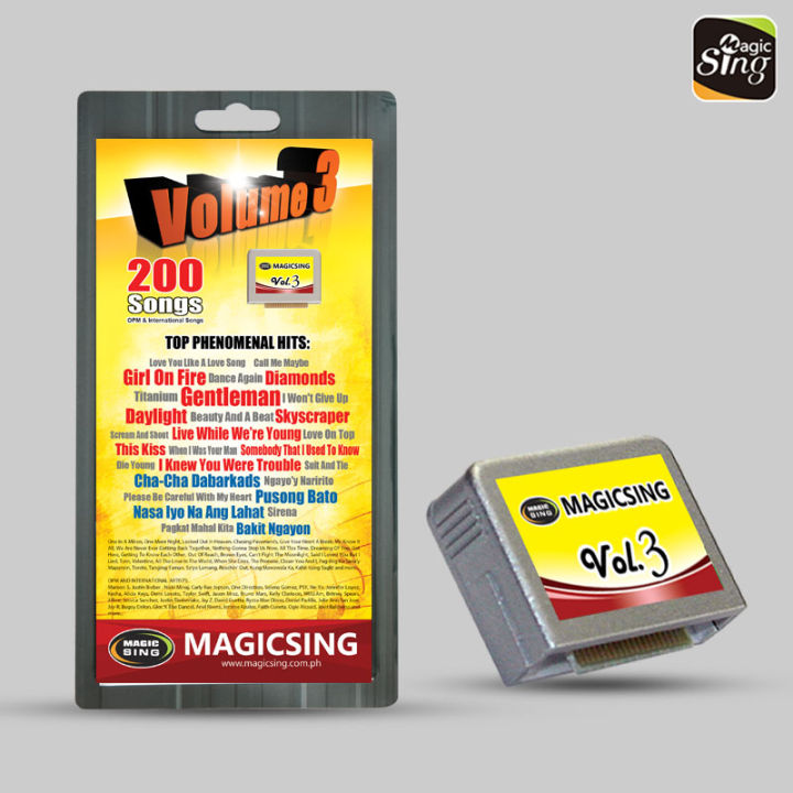 Magic Sing Song Chip | Volume 3 | 200 OPM and International songs ...