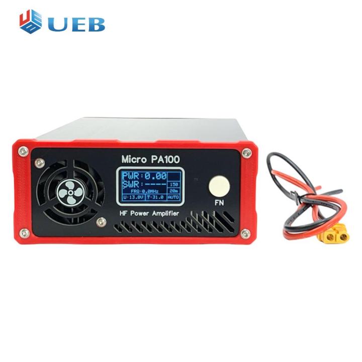 100W HF Power Amplifier SWR/Temperature Protection Shortwave Radio ...