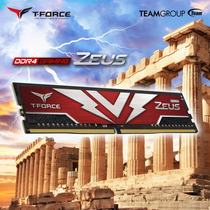 T.Force Zeus 8GB 3200mhz CL20 DDR4 Gaming Memory by Teamgroup CCL CL20 ...