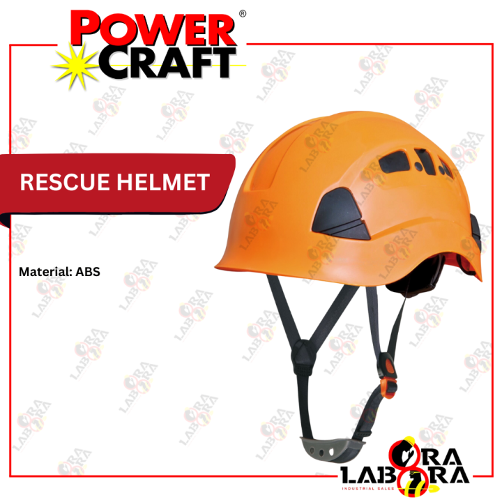 Powercraft Professional Rescue Helmet W/ Vents Rappelling ...