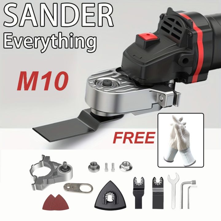 Cordless Oscillating Multi Tool Angle grinder conversion tool head for ...