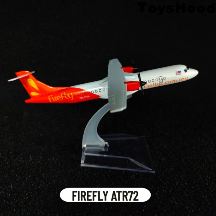 Hot Scale 1:400 Metal Plane Model ature FIREFLY ATR72 Aircraft Aviation ...