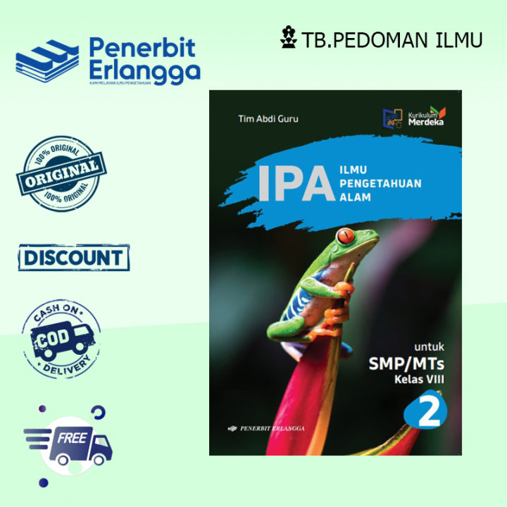 IPA Kelas 2 SMP Merdeka Erlangga | Lazada Indonesia