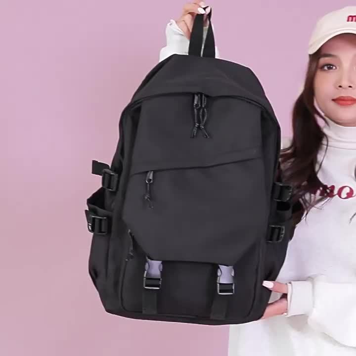 Kapipala กระเป๋านักเรียนน่ารักนักเรียนมัธยมต้นสาวกระเป๋าเป้สะพายหลัง ...