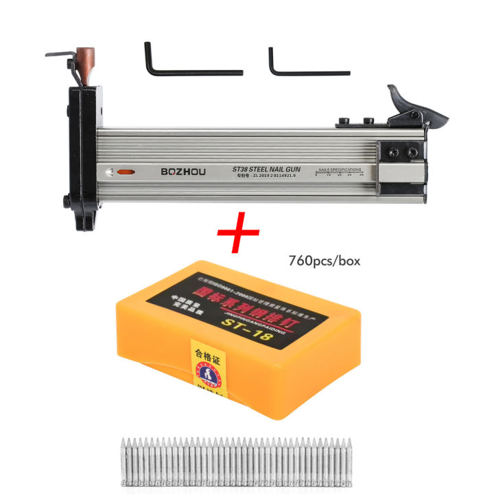 เตรียมจัดส่ง🚚 ST38 เครื่องตอกตะปูด้วยมือ ประแจสําหรับตกแต่งเฟอร์นิเจอร์ ...