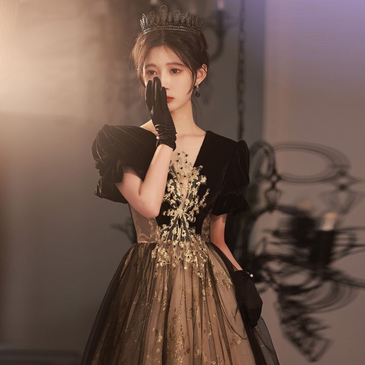 9Sbird Formal Evening Dress For Women 2024 Banquet Atmosphere Annual ...