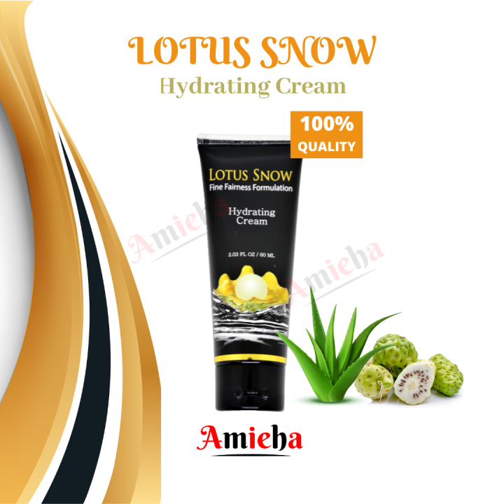 1 tube - Lotus Snow Hydrating Cream | Lazada