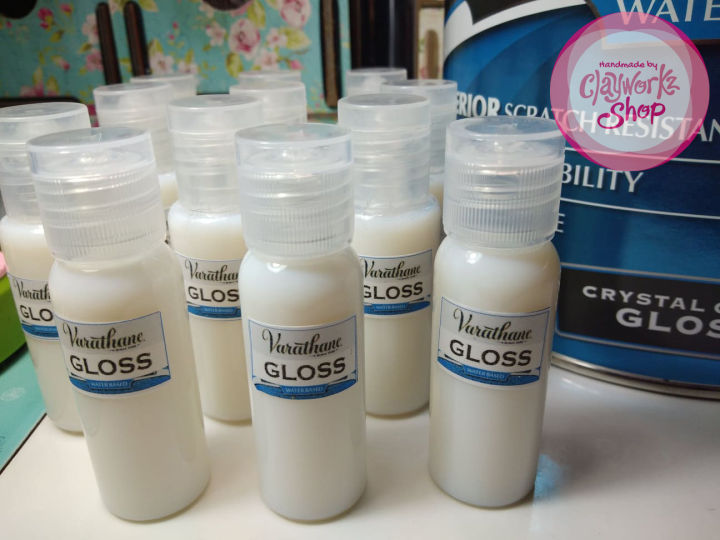 Varathane Polymer Clay & Air dry Clay Gloss/ Matte Sealer, U.S brand ...