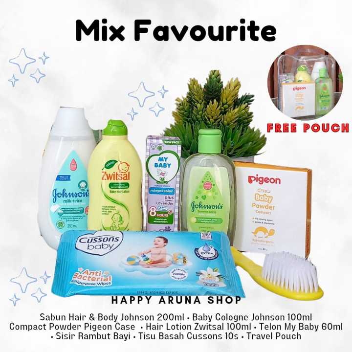 MIX FAVOURITE | PAKET SKINCARE NEWBORN | Paket Lengkap Bayi Baru Lahir ...