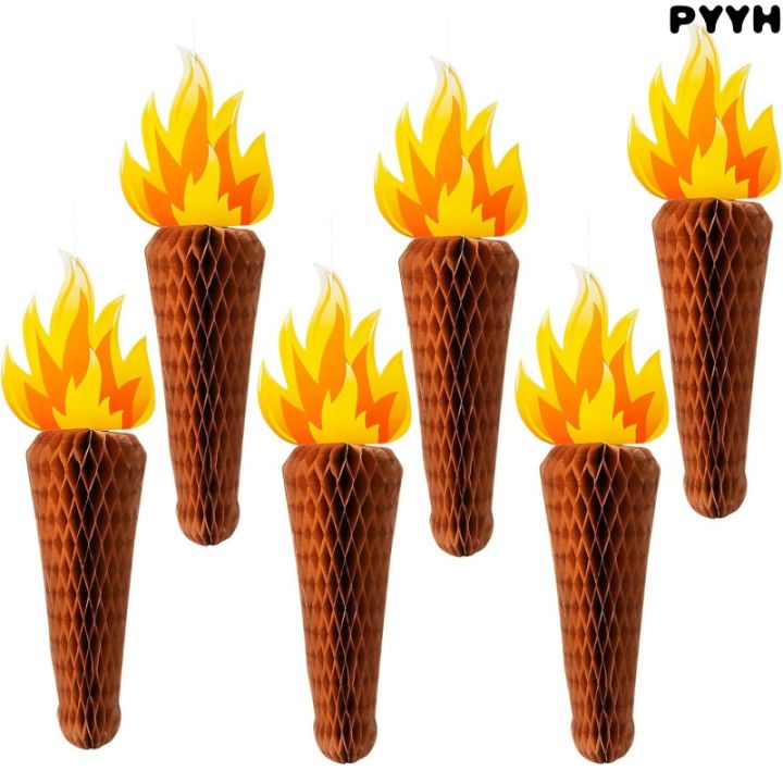 New Torch Hanging Honeycomb 2024 Olympic Party Decoration ...