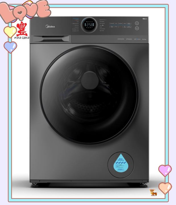 Tariff war adjusting inventory Midea MF200W95B (9.5kg) Front Load ...