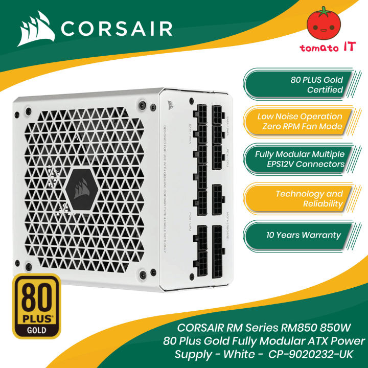 CORSAIR RM Series RM850 850W 80 Plus Gold Fully Modular ATX Power ...