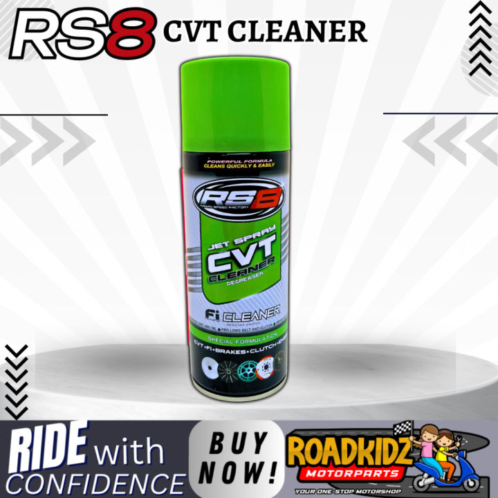 RS8 CVT CLEANER SPRAY DEGREASER 450ML ORIGINAL | Lazada PH