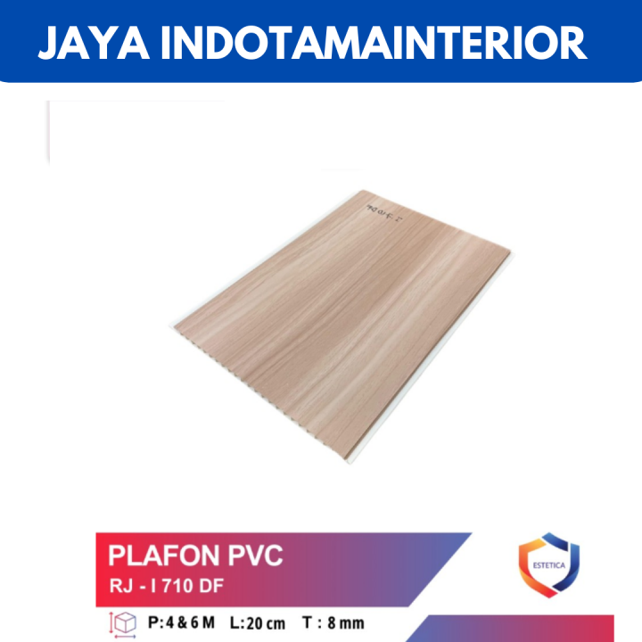 Plafon PVC Plavon Rumah Kamar Motif Ukuran 400cm x 20cm - RJ - 1 710 DF ...